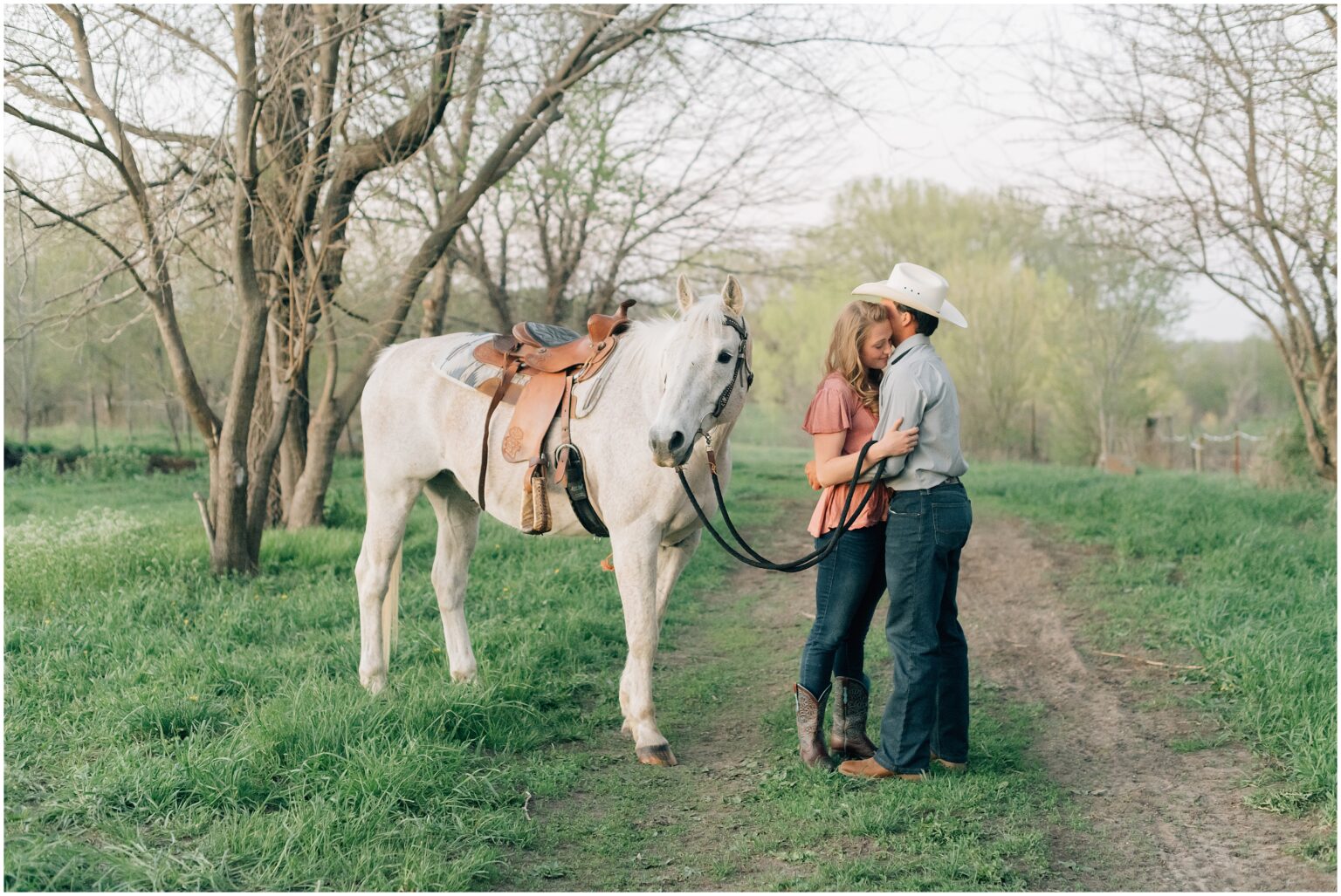An Engagement Session at Pine Hollow Stables | Sam + Abbie ...