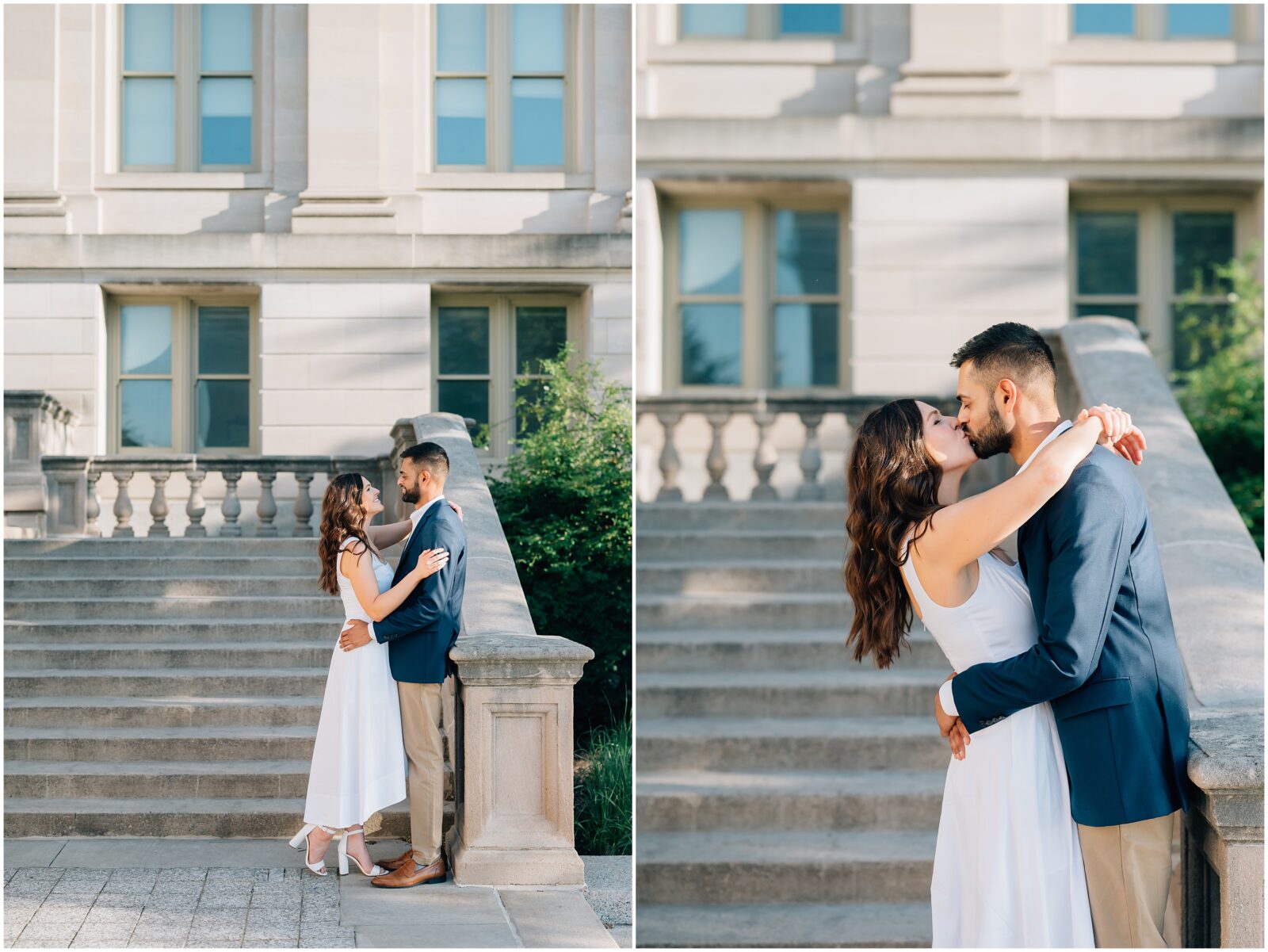 Timeless Pentacrest Engagement Photos in Iowa City ...